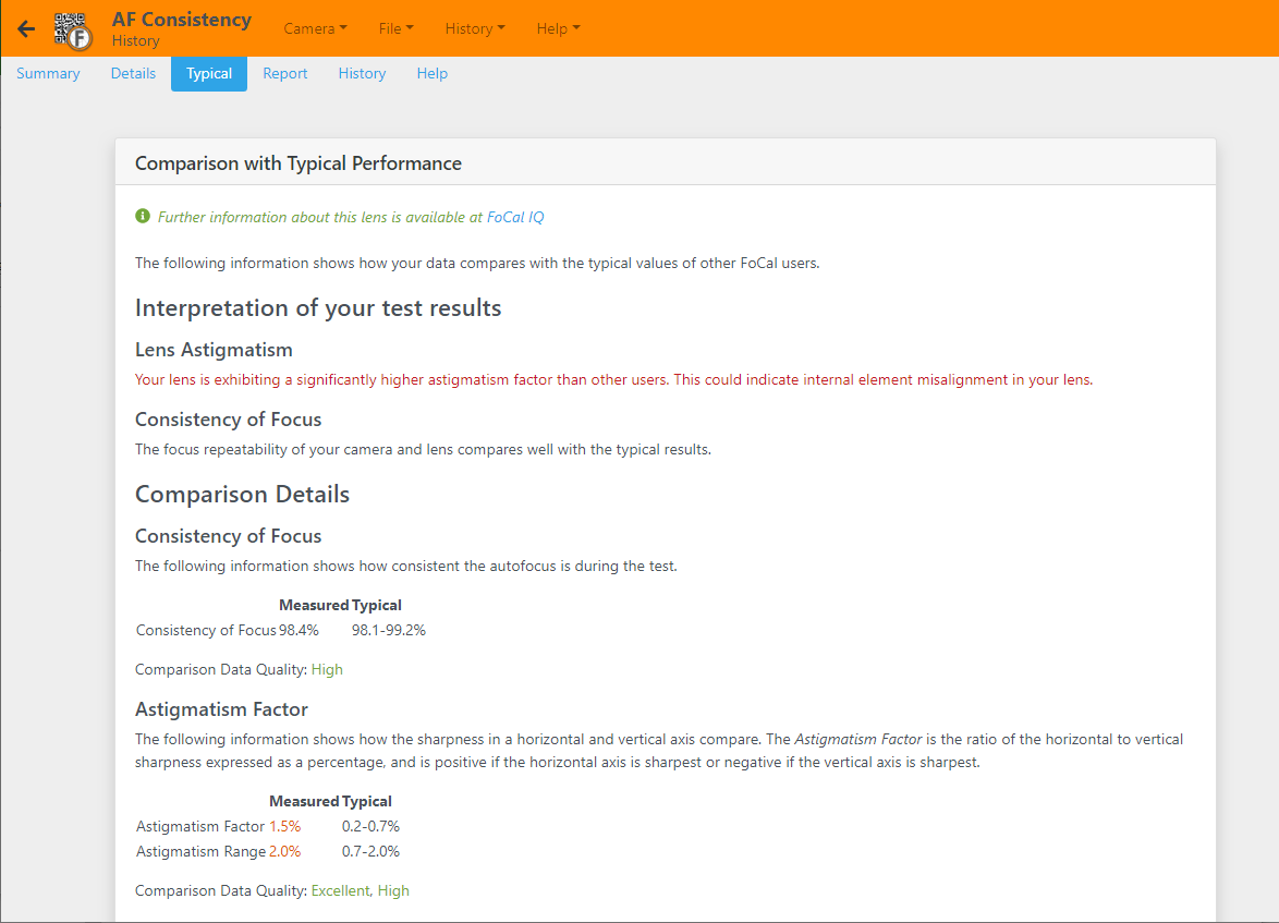 FoCal 2020: Beta 1 - Reikan FoCal Blog Automatic Lens Calibration Software